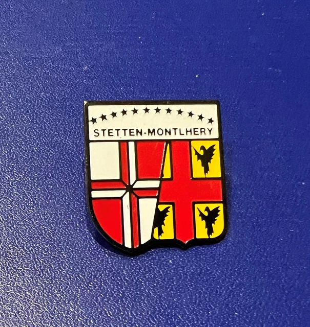 PIN'S LAPEL PIN Spilla Logo Embleme Blason De Ville Jumelage Stetten ...
