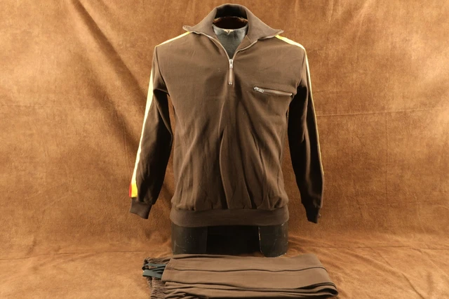 COLD WAR EAST German DDR Military Uniform Tracksuit Exercise Jacket NVA ...