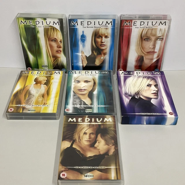 MEDIUM DVD (2005 - 2011) The Complete Series Collection - Season 1 - 7 ...