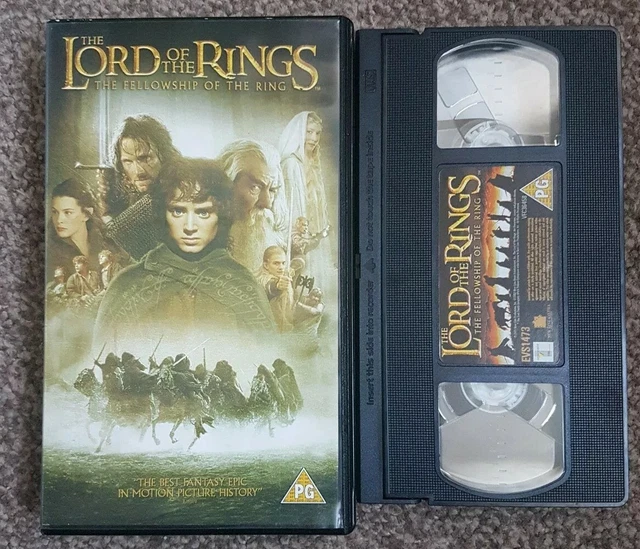THE LORD OF The Rings - The Fellowship Of The Ring (VHS/S, 2002) £2.99 ...