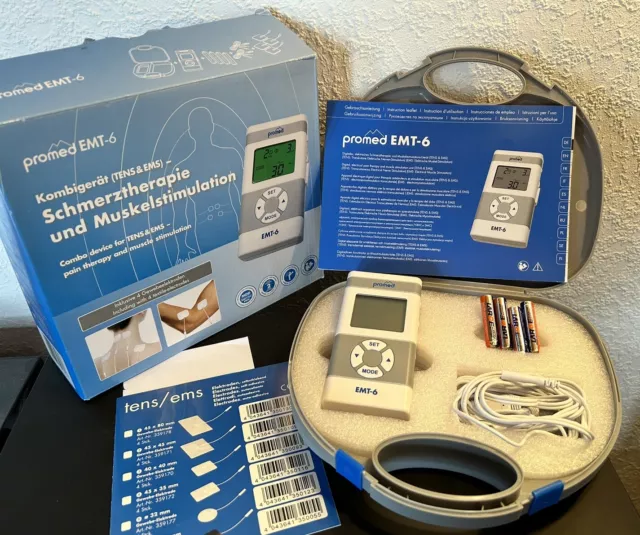 TENSGERÄT EMT6 VON Promed, Tens, Schmerztherapie, EMS ...