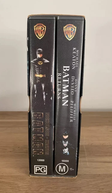 BOX SET BATMAN And Batman Returns VHS Video Tapes Very Good Condition £ ...