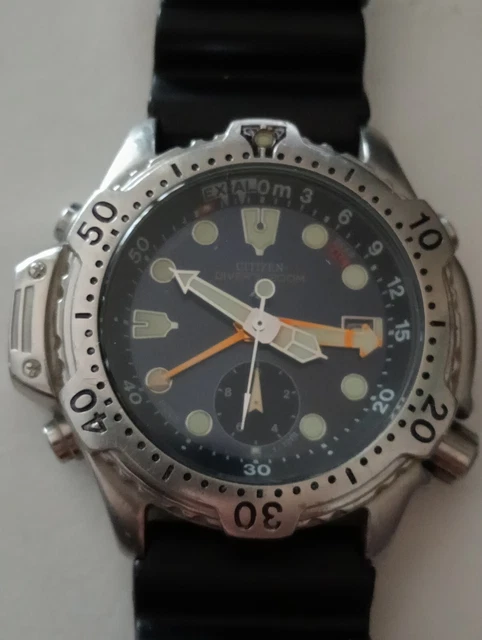 CITIZEN PROMASTER AQUALAND 5812 DIVER 200MT Profondimetro EUR 320,00 ...