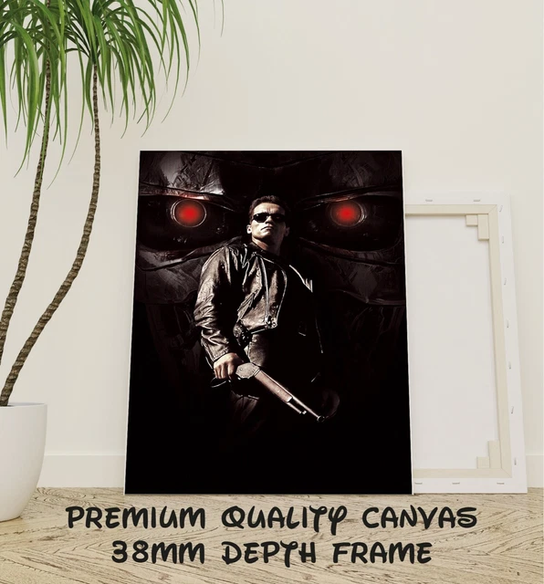 TERMINATOR JUDGEMENT DAY Classic Movie Large CANVAS Art Print A0 A1 A2 ...