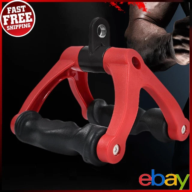 V-SHAPED LAT PULL Down Bar Ergonomics 360°Rotating for Classic Rowing ...