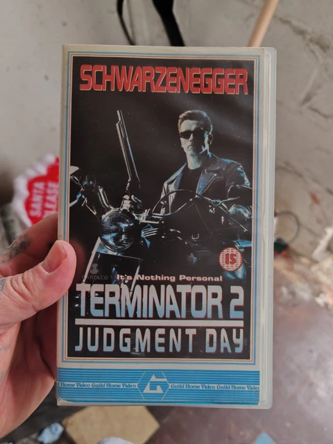 TERMINATOR 2: JUDGMENT Day (VHS 1991) Arnold Schwarzenegger Linda ...