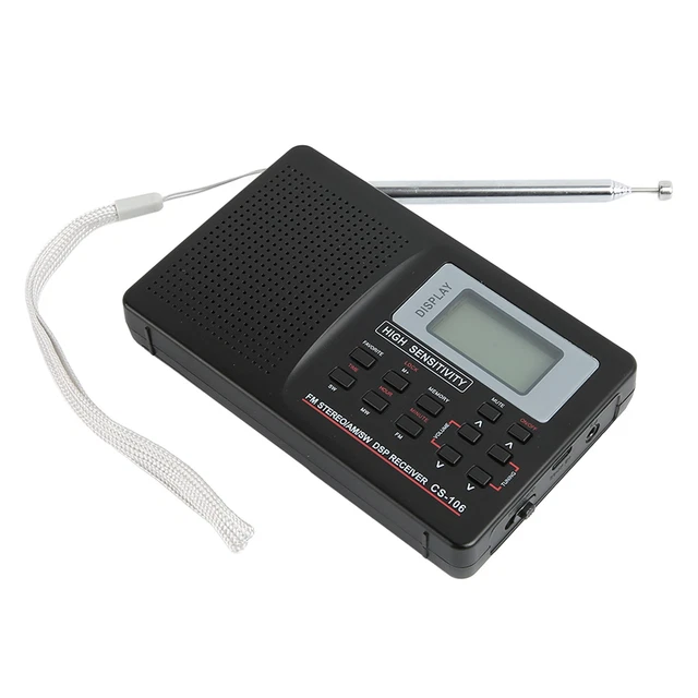 AM FM SW Radio Digital Full Band Radio Memory Function Low Loss ...