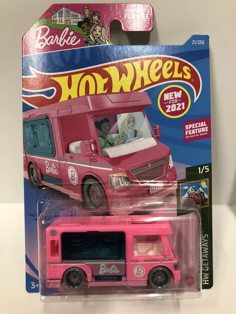 Hot Wheels 2022 56 Of 250 Barbie Dream Camper Hotwheels Hw Metro 7 10