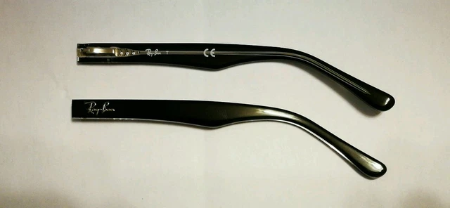 RAY BAN RB 1531 130 MM Shiny Black Temples Original Remplacement Tiges EUR 41,29 - PicClick FR