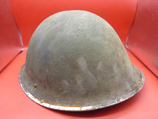 ORIGINAL POST-WW2 BRITISH Army Mk4 Pull The Dot Turtle Helmet £25.00 ...