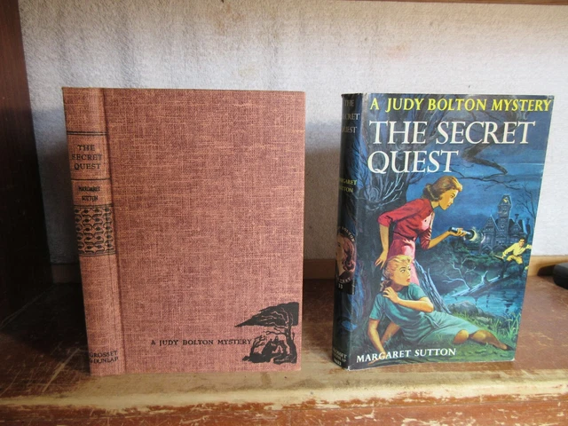 ANCIEN LIVRE THE SECRET QUEST 1962 MARGARET SUTTON JUDY BOLTON MYSTÈRE ...
