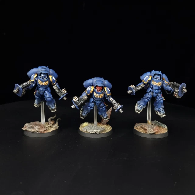 WARHAMMER 40K PRIMARIS Inceptors Alpha Legion Painted Chaos Space ...