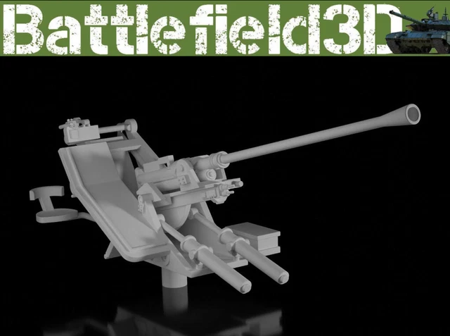 GERMAN WW2 MOUNTED Flak guns for Conversion/Scratchbuilding - Various ...