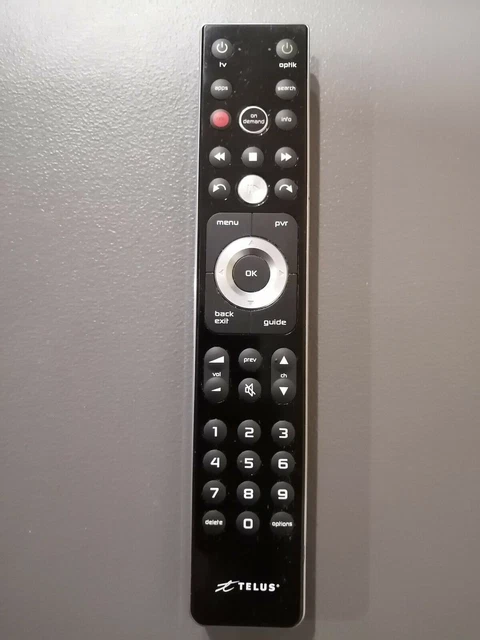 TELUS OPTIK REMOTE Control Model 2774 Free Shipping $29.90 - PicClick CA