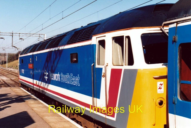 RAILWAY PHOTO - 47582 Class 47 BR Blue c1980's £2.00 - PicClick UK