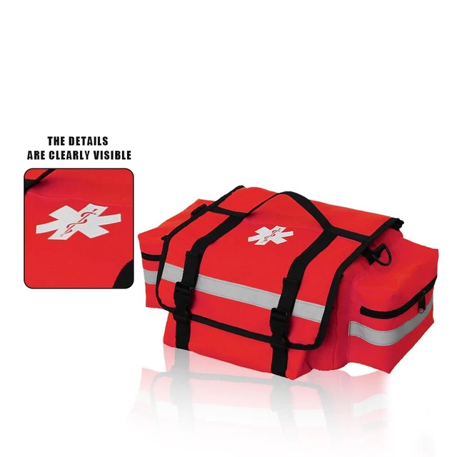 FIRST AID RAPID Response Bag STOCKED Tactical Medic Trauma Kit Bag ...