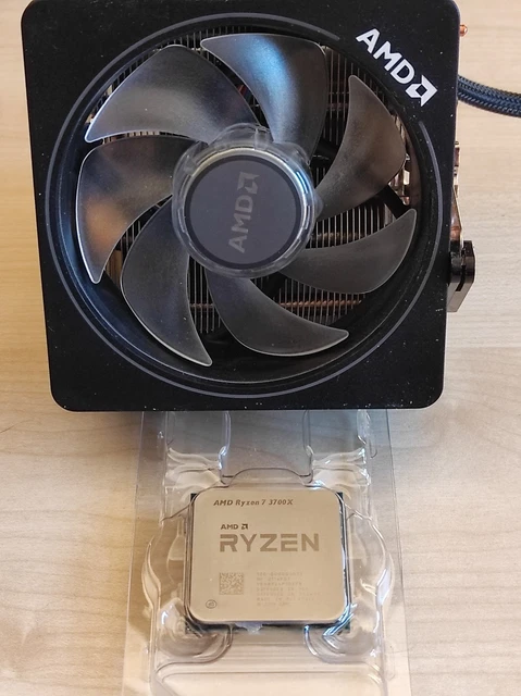AMD RYZEN 7 3700X - 3.6 GHz Octa-Core CPU Processor & AMD CPU (Rainbow ...