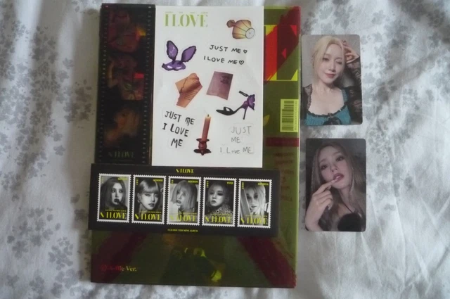 GIDLE (G)I-DLE I Love Album With Inclusions EUR 21,30 - PicClick IT