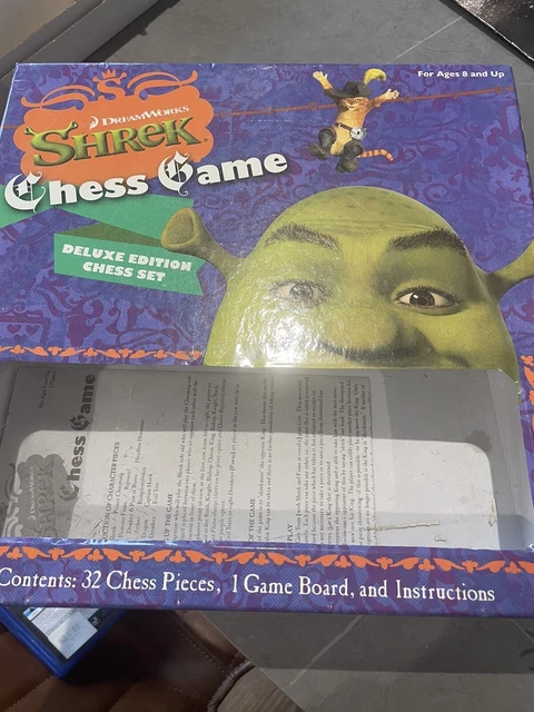 SHREK CHESS SET £5.00 - PicClick UK