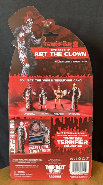 2025 TERRIFIER 2🔥 DAVID H THORNTON ~ ART THE CLOWN AF🔥 Signed JSA COA ...