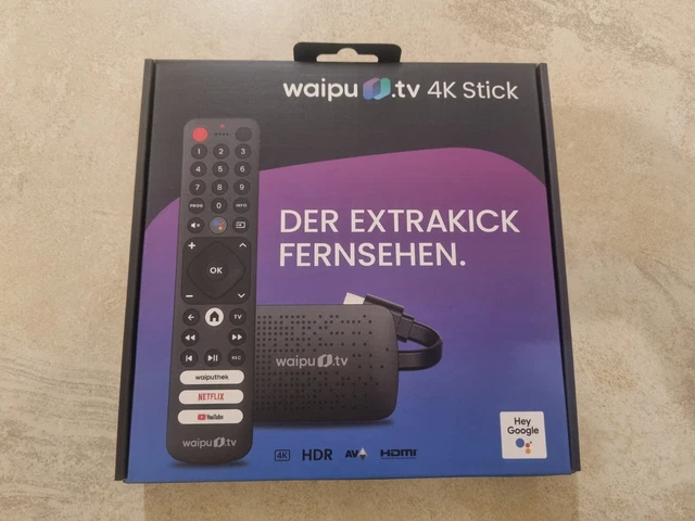 WAIPU.TV 4K STICK inkl. fernbedienung - aktuellste Version - neu EUR 41 ...