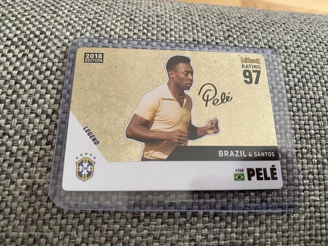RARE EDSON PELE Kickerz Auto Collectors Card, Pelé Trading Card £114.92 ...