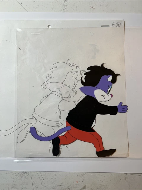 1990S LITTLEST PET Shop Cartoon Animation Cel w/ original Production ...