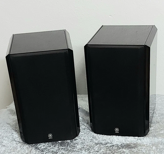 YAMAHA NX-E150 SPEAKER Boxes Black Piano Patent Look 40/110W 6 Ohm ...