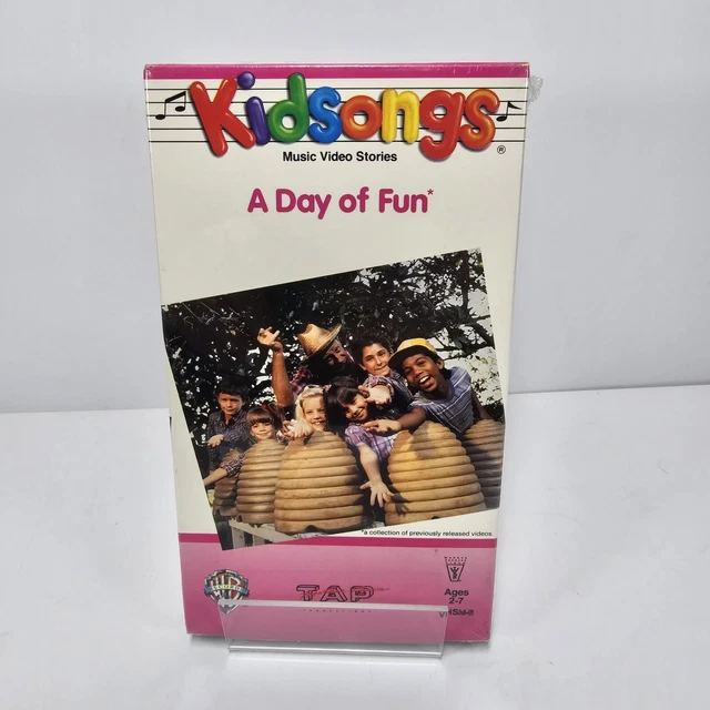 KIDSONGS - A Day of Fun VHS Tape 1991 Kid's Music Video Stories ...