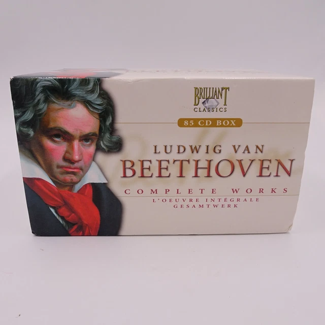 LUDWIG VAN BEETHOVEN Completew Works 85 CD Box Musik CD Gesamtwerk EUR ...