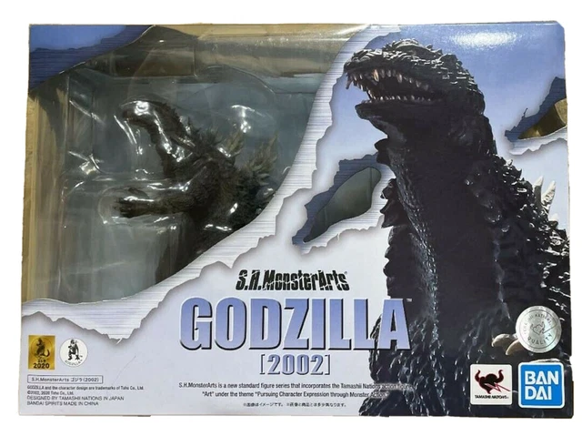 BANDAI GODZILLA 2002 SHMonsterArts Godzilla x Mechagodzilla 155mm ...