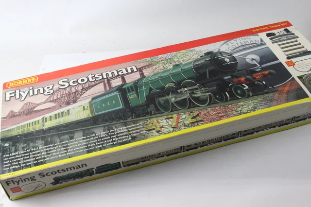HORNBY FLYING SCOTSMAN OO Gauge Set R1039 Model Railways Locomotive £0.99 - PicClick UK