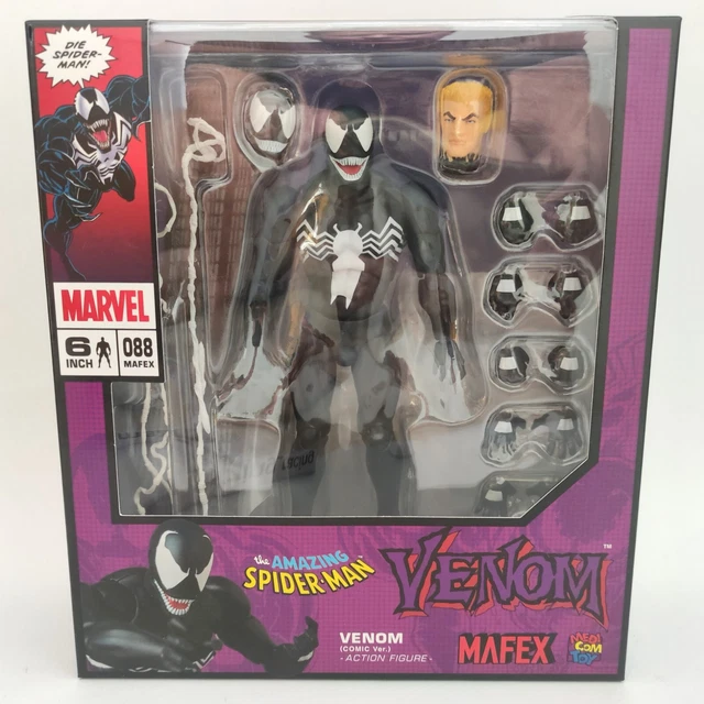 FIGURINE ARTICULÉE MARVEL MAFEX 088 Venom Comic Version Medicom Toy ...