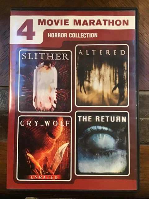 4 MOVIE MARATHON: Horror Collection (2 disc DVD set; 2011) $12.57 ...