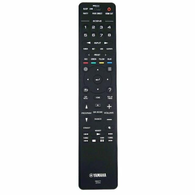 GENUINE YAMAHA RX-A2080 AV Receiver Remote Control £59.99 - PicClick UK
