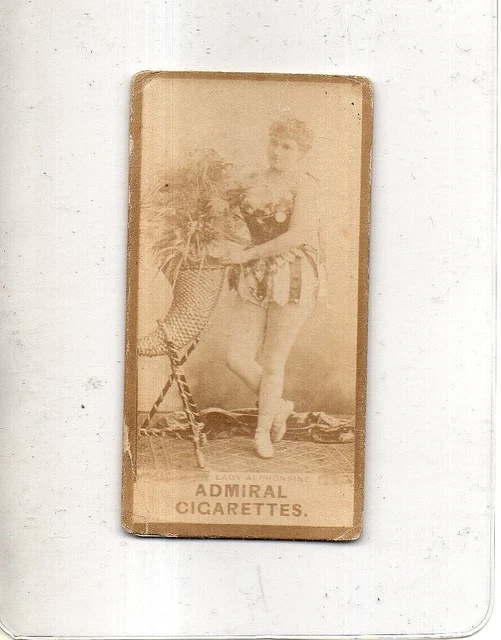 77216 Circa 1880 Rare Photo Risque Sexy Actress Showgirl Burlesque