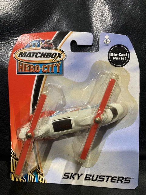 MATCHBOX MATTEL HERO City Sky Busters Transport Chinook Helicopter $20. ...