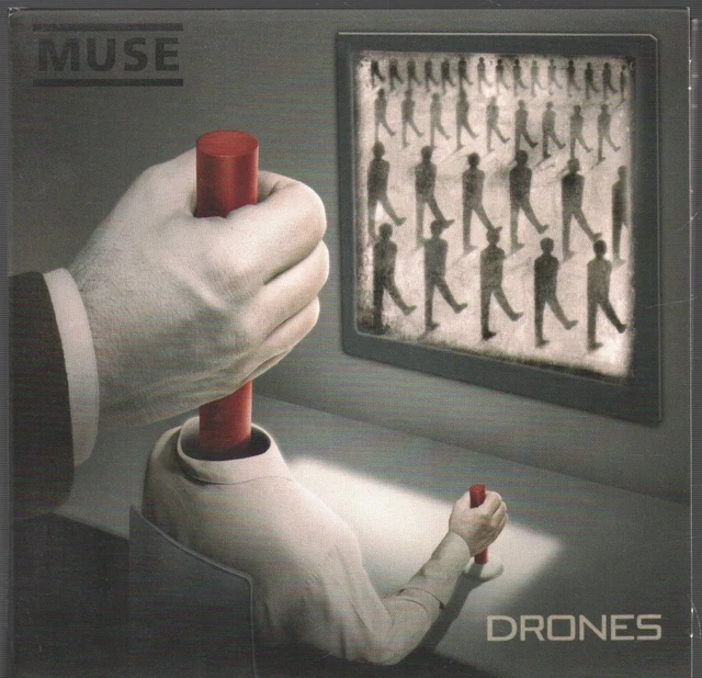 MUSE DRONES CD 12 track with booklet in gatefold card sleeve ...