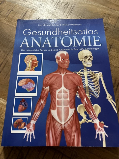 GESUNDHEITSATLAS ANATOMIE: DER menschliche Körper und seine Funktionen EUR 12,50 - PicClick DE