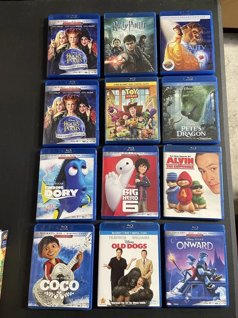 BLU-RAY, DVD, DIGITAL Movie Lot of 12 Disney/Pixar Clean! $14.75 - PicClick