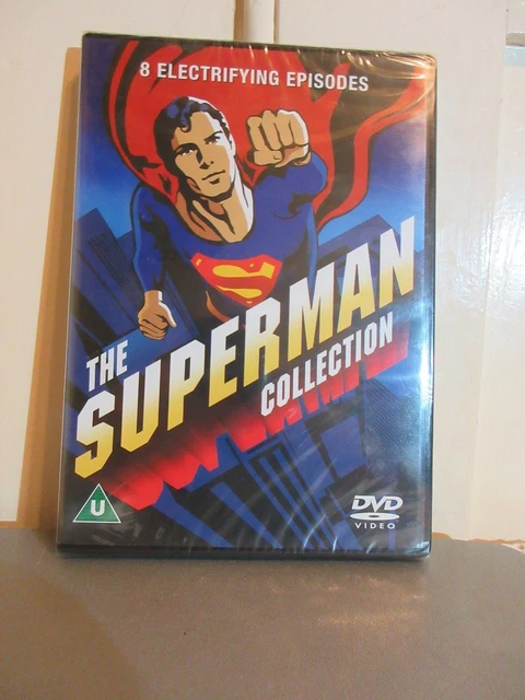 BRAND NEW (SEALED) The Superman Collection:DVD:8 Exciting Animated ...