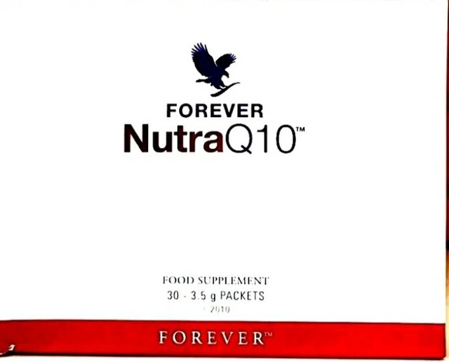 NEW FOREVER NUTRA Q10-1Box-30-High in Vitamin B6-B12-C-E-Folic Acid-Cr ...