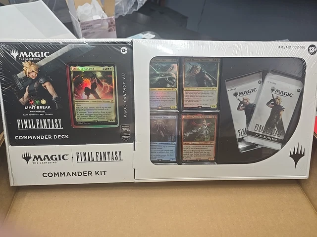 MAGIC THE GATHERING FINAL FANTASY Commander Kit Limit Break Costco ...