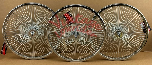 SCHWINN STYLE TRIKE, 20" Dayton Lowrider Wheels 144 Spokes, 2 Front Or ...
