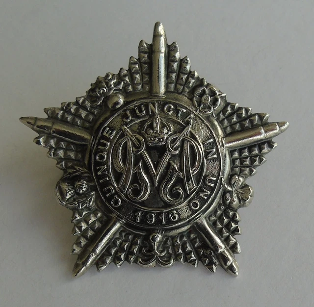 BRITISH ARMY GUARDS Machine Gun Battalion Cap Badge £6.99 - PicClick UK