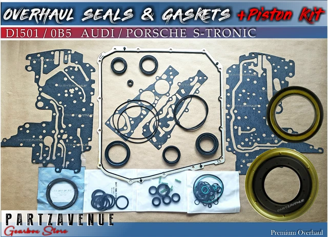 GEARBOX OVERHAUL DL501 0B5 OB5 Seals and gasket kit + Pistons KIT Super ...