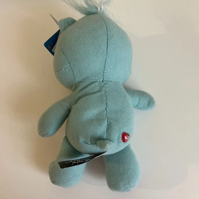 CARE BEARS BEDTIME Bear Blue Small Stuffed Animal Star Moon Sleepy Toy ...