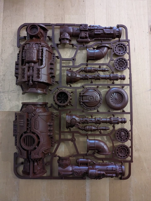WARHAMMER 40K SECTOR Mechanicus Galvanic Magnavent Terrain Sprue Brown ...