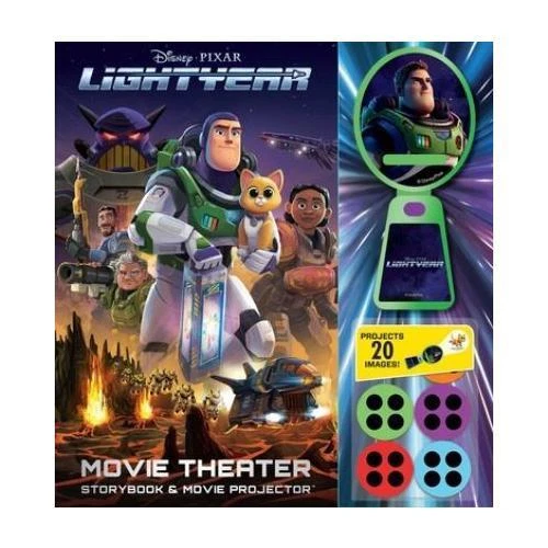 DISNEY PIXAR: LIGHTYEAR Movie Theater Storybook & Projector by Steve ...