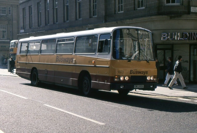 35MM ORIGINAL BUS Colour Slide of City Busways 1873 at Newcastle (706 ...